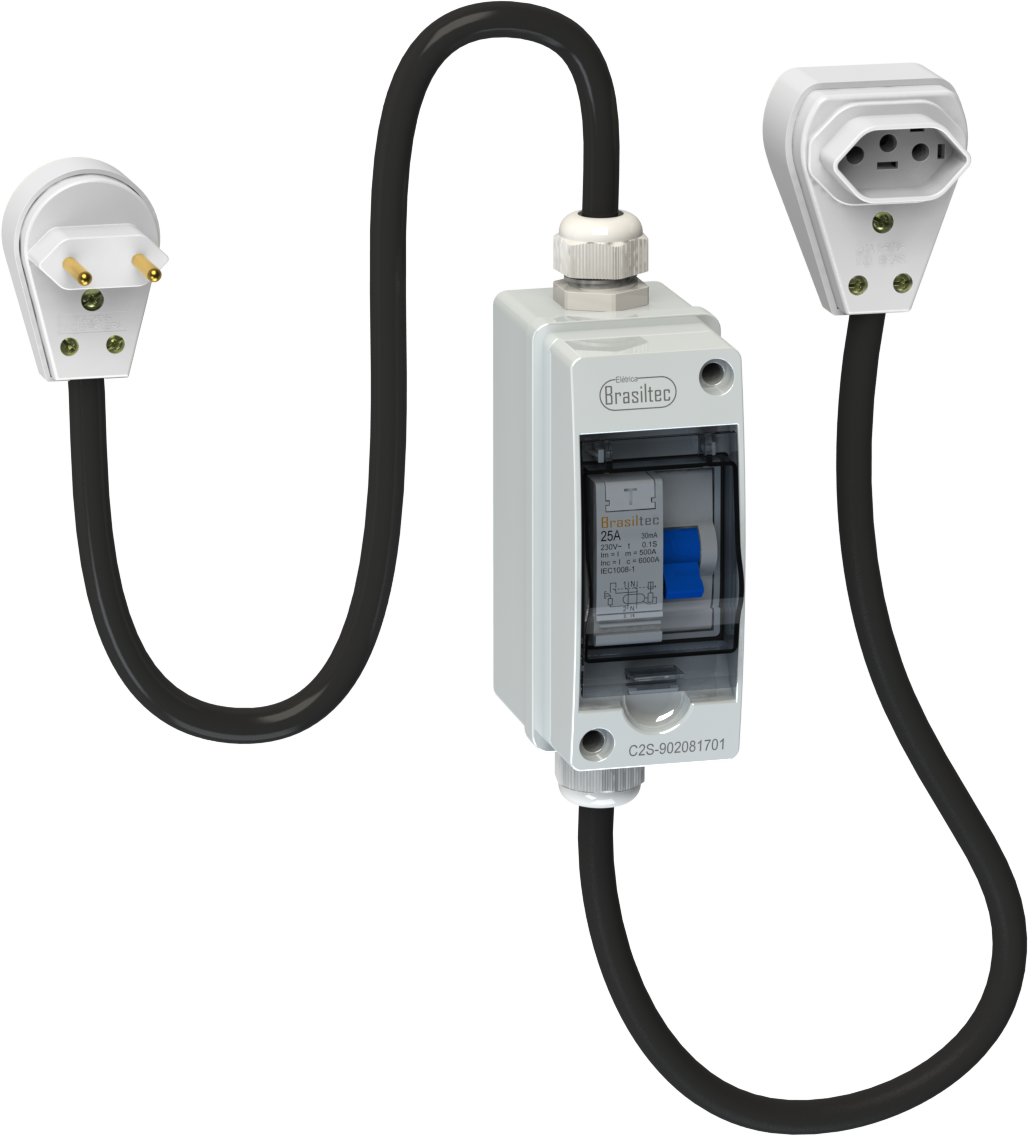 Protetor Salva Vidas Contra Choque Eletrico | Brasiltec 📦