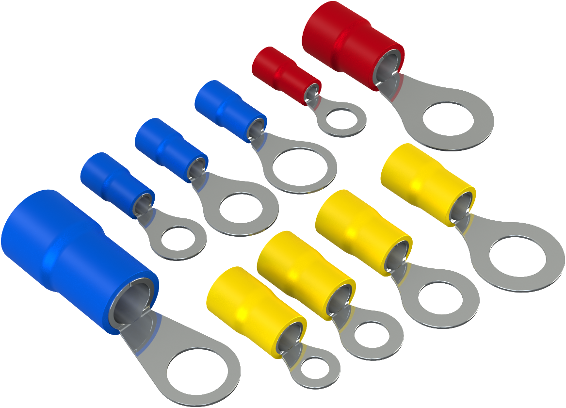 Terminal Pre Isolado Tipo Olhal Pacote com 100 Pecas | Brasiltec 📦