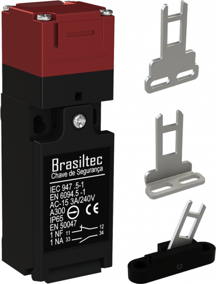 Chave de Seguranca Operada por Lingueta | Brasiltec 📦